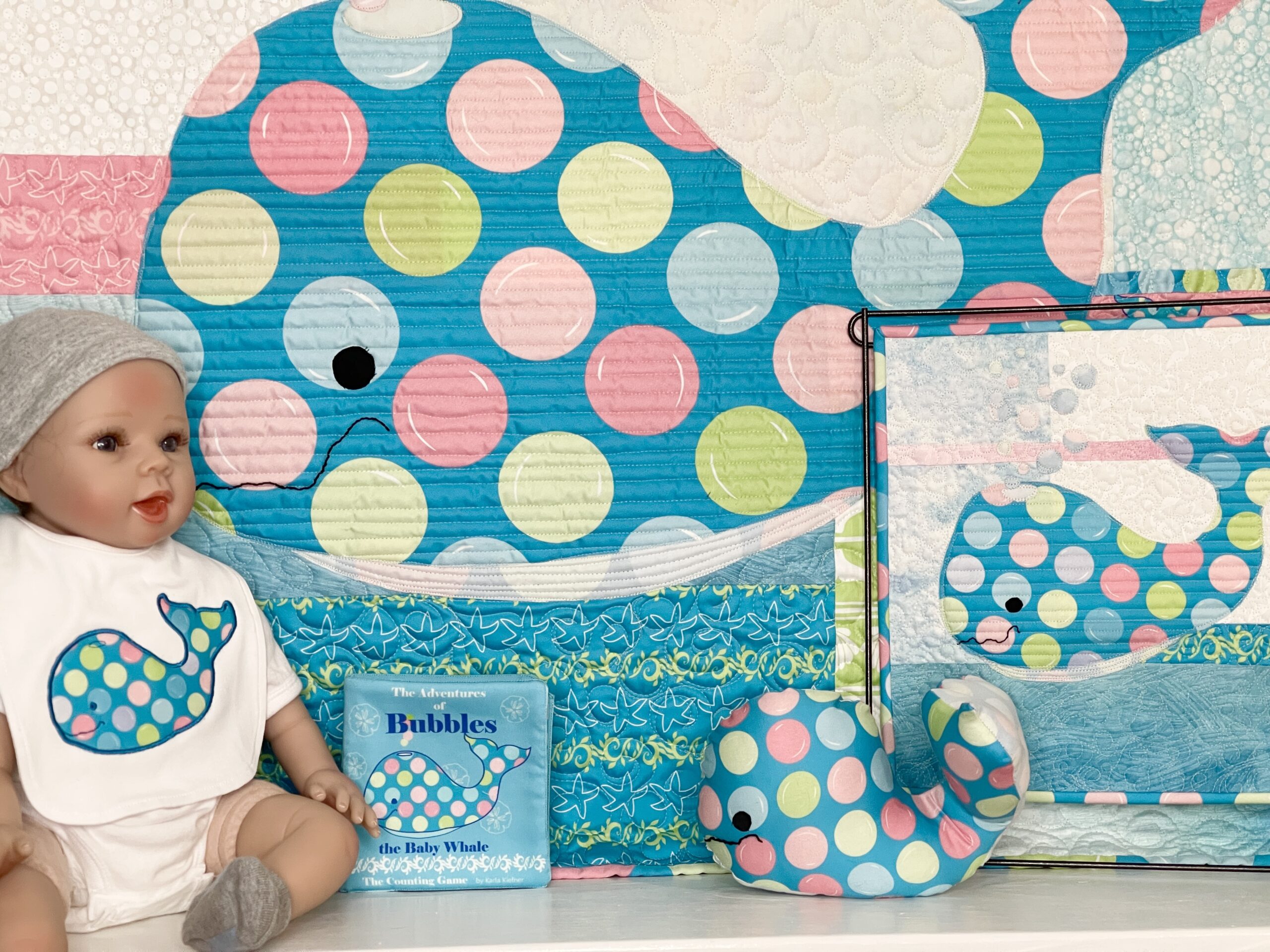 Bubbles Cuddle Stuffed Animal • Creative Bee Studios